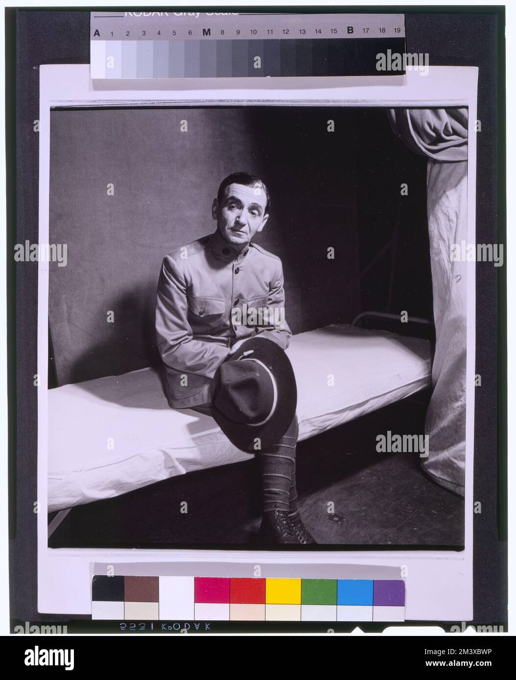 Irving Berlin, full-length portrait, seated on cot, facing front, Toni ...