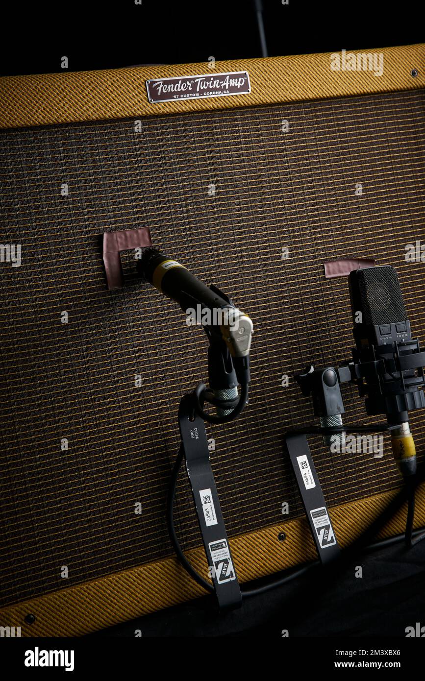 Fender Twin Amp used by Gem Archer, former Oasis guitarist and member ...
