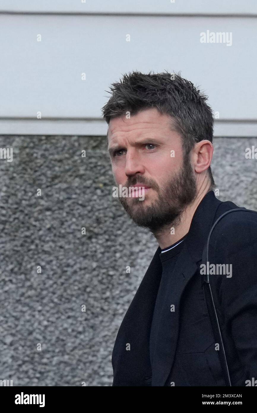 Michael Carrick manager of Middlesbrough arrives at the stadium before ...