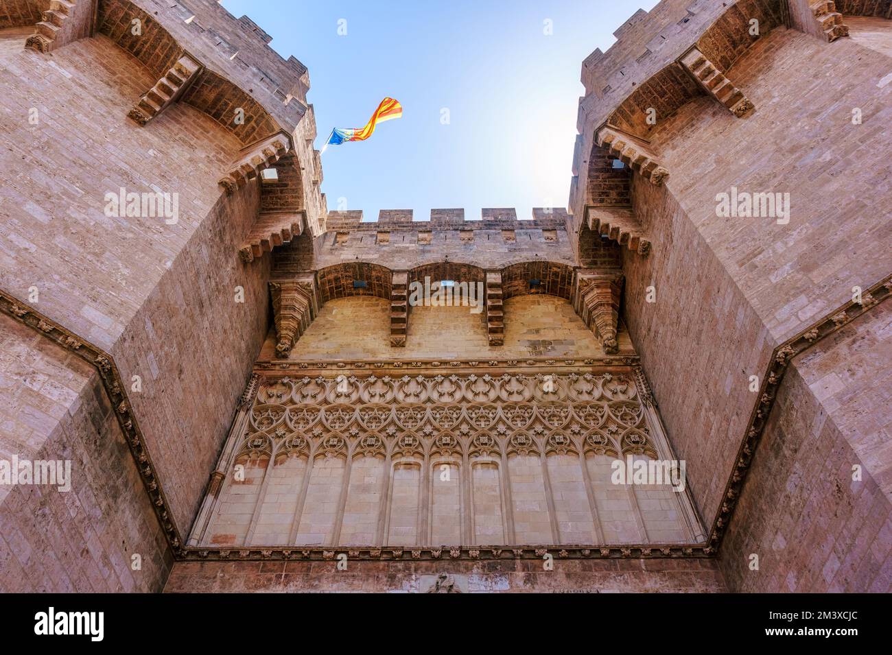 Torres de Serranos, Valencia, Spain, 2022 Stock Photo - Alamy