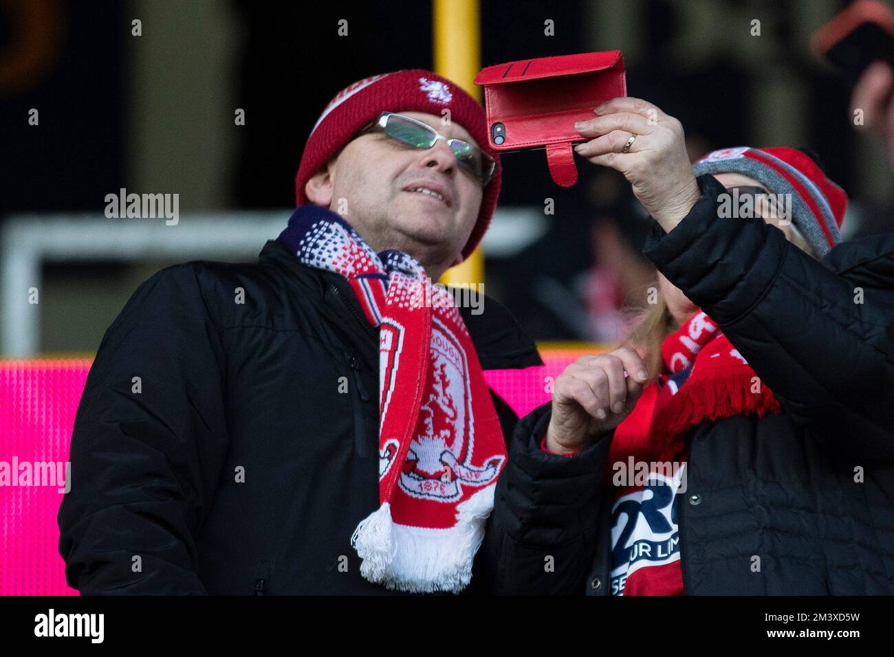 Middlesbrough f c fans 2022 hi-res stock photography and images - Alamy