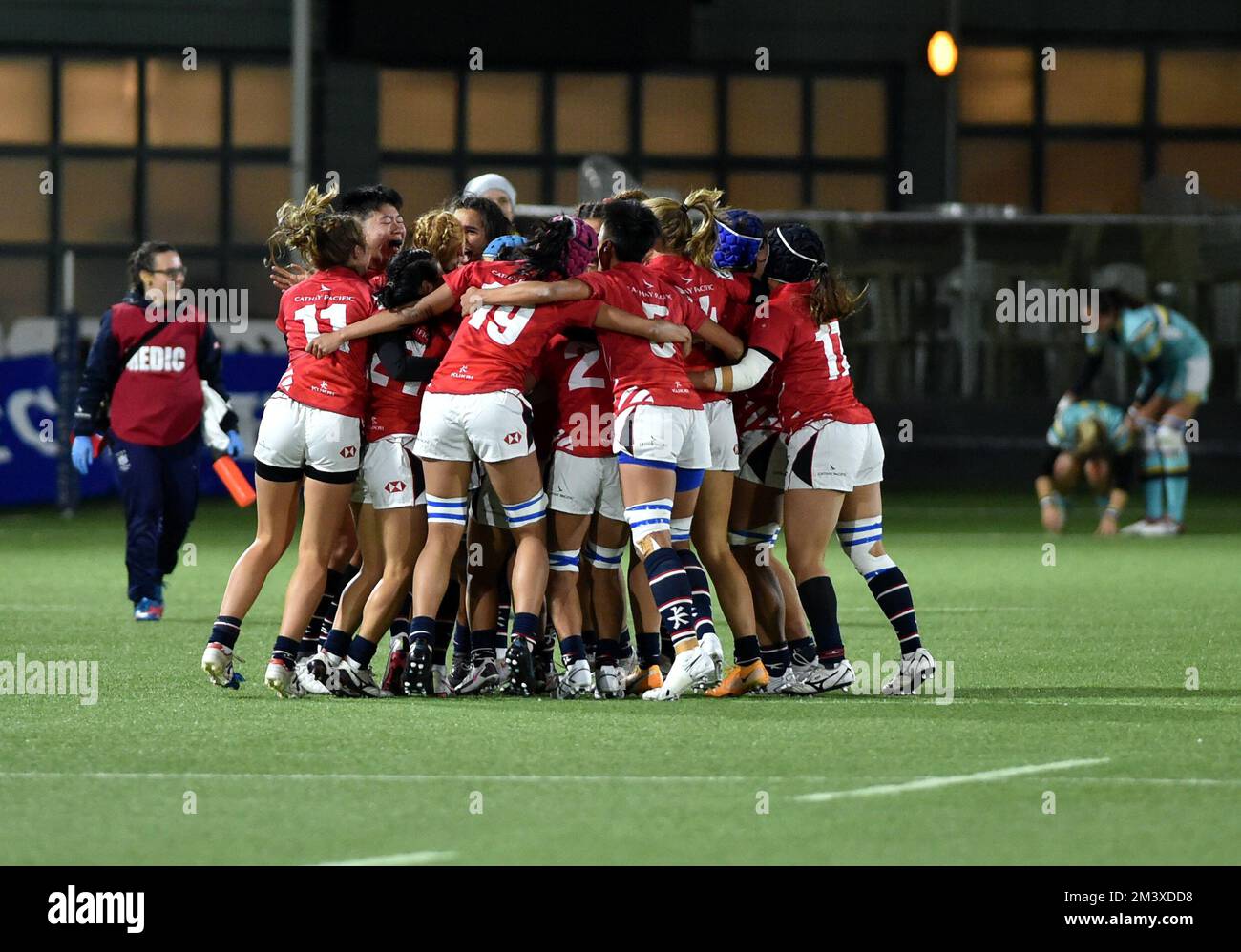 Hong Kong, China. 17th Dec, 2022. Players of China's Hong Kong ...