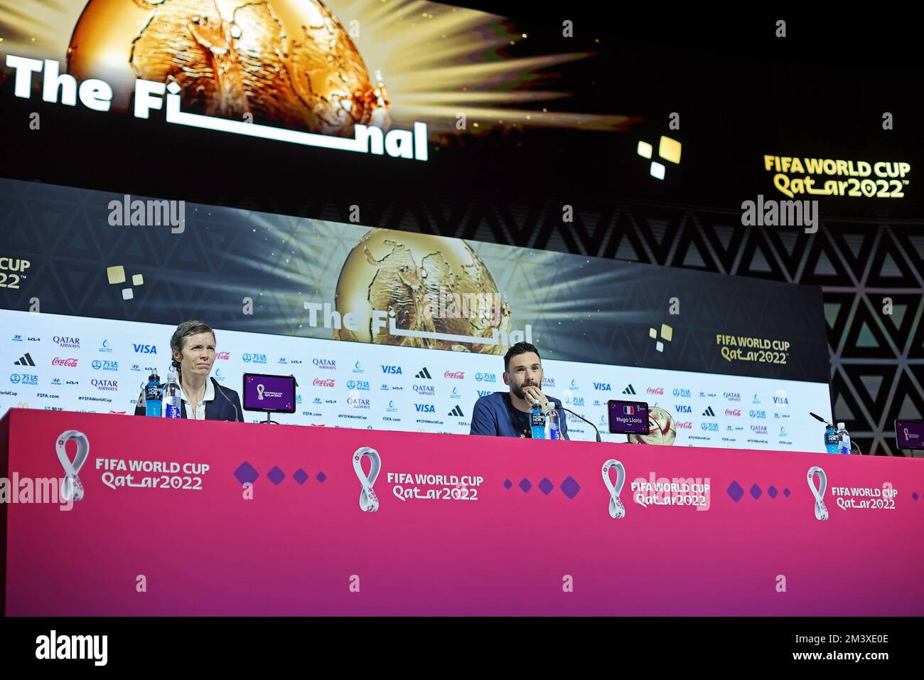 17th December 2022; Qatar Conference centre, Doha, Qatar; FRench press ... 17th December 2022; Qatar Conference centre, Doha, Qatar; FRench press ...