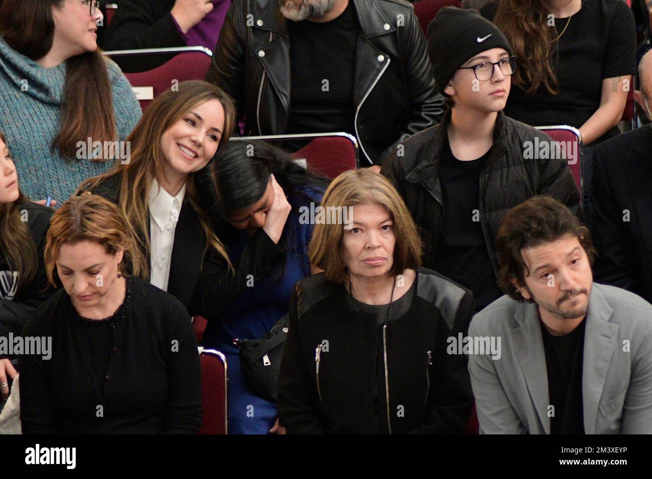December 16, 2022, Mexico City, Mexico: Diego Luna Fiona Luna, Jeronimo ...