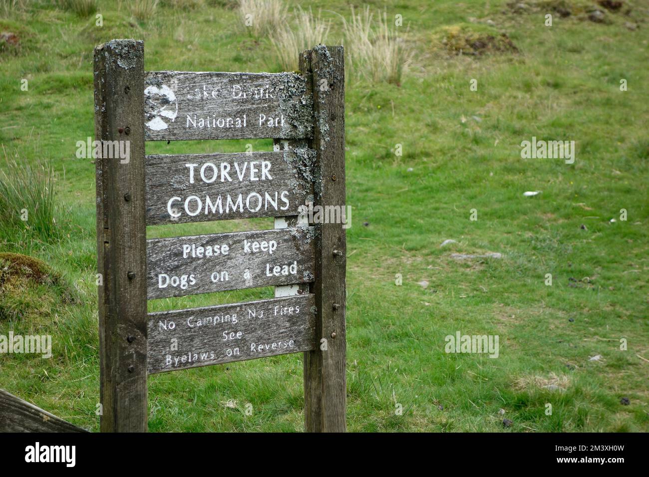 Torver Common, Nr Coniston Water, Lake District National Park, Cumbria ...