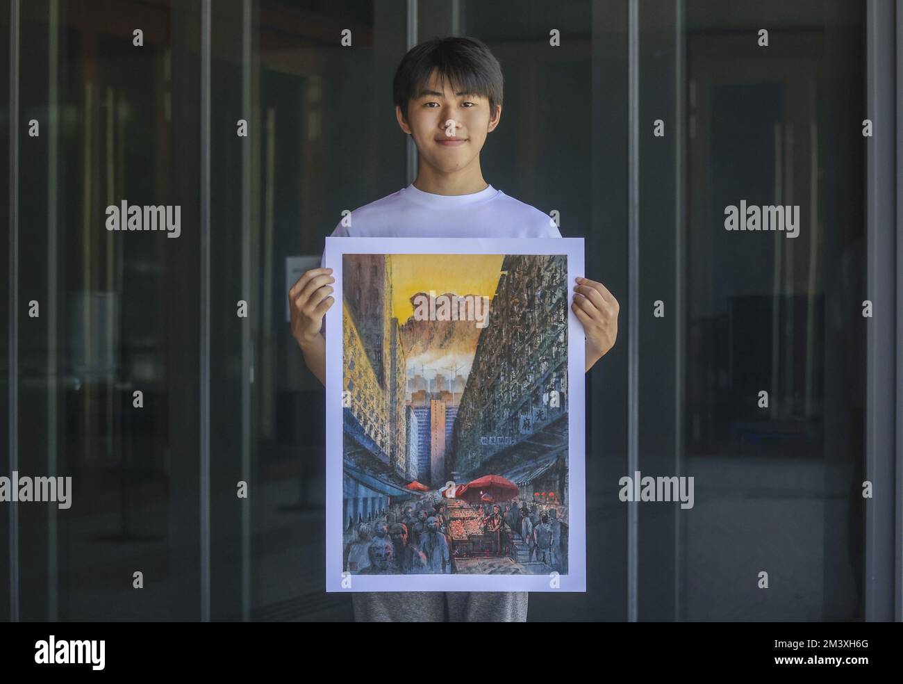 Student of the Year finalist Kenny Lau Kin-gi (Visual Artist winner ...