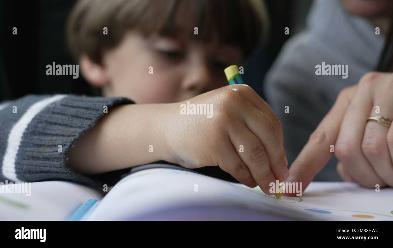 Doing homework on train hi-res stock photography and images - Alamy