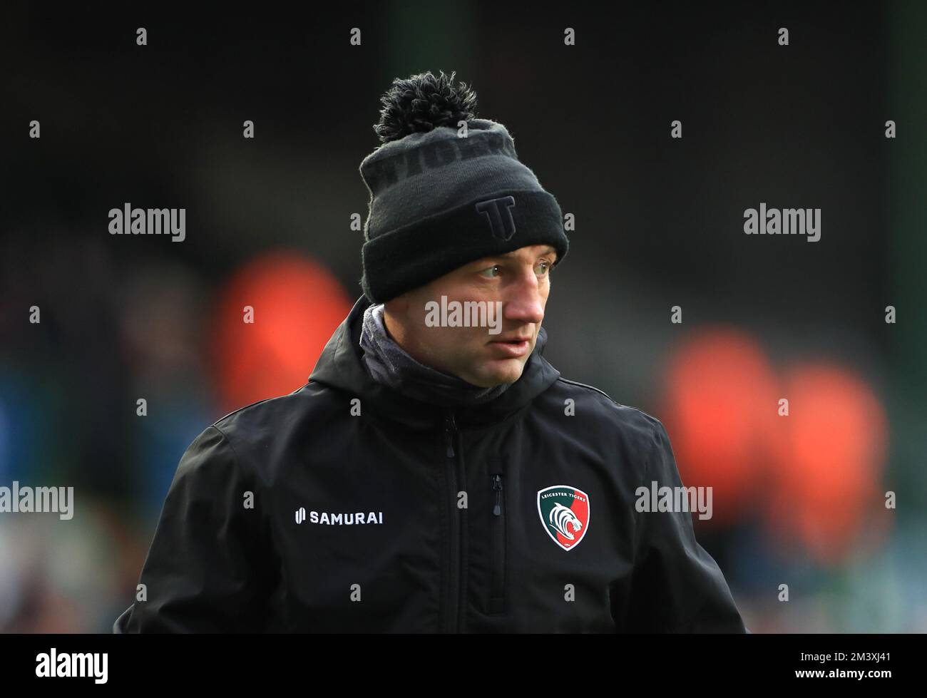 Leicester Tigers Head Coach Steve Borthwick during the Heineken ...