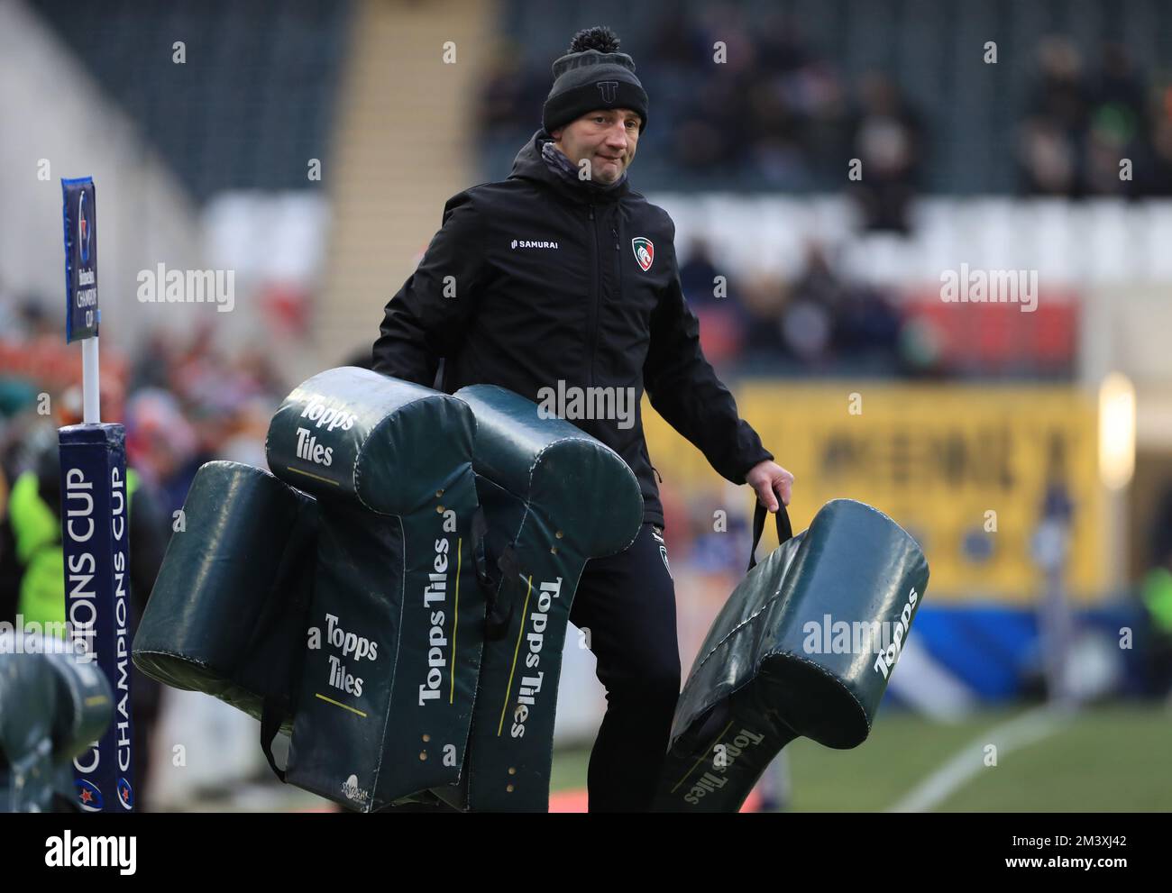 Leicester Tigers Head Coach Steve Borthwick during the Heineken ...