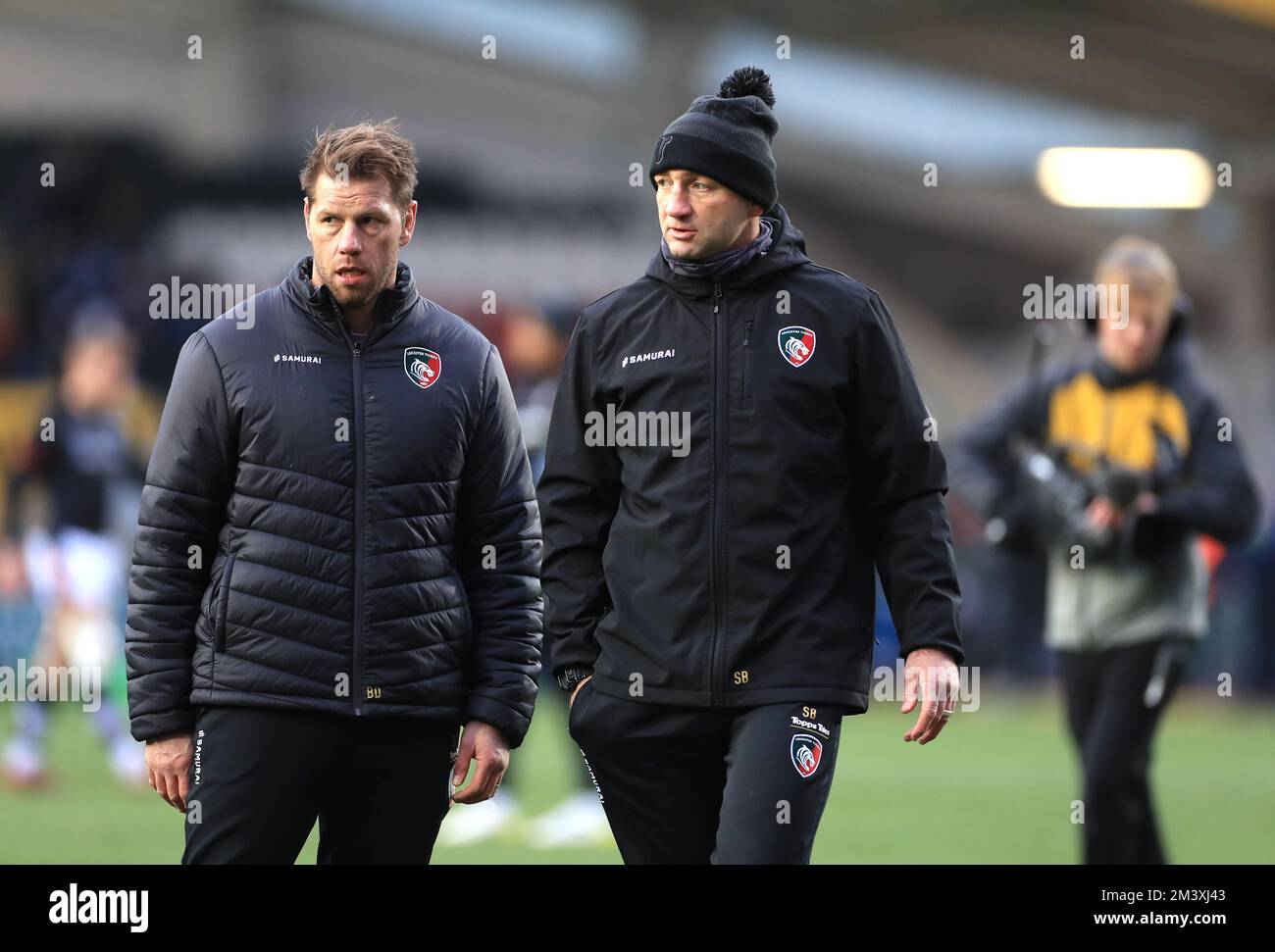 Leicester Tigers Head Coach Steve Borthwick during the Heineken ...