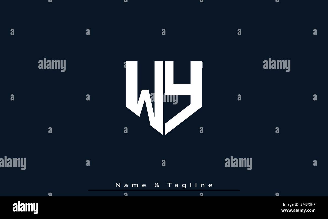 Alphabet letters Initials Monogram logo WY , YW Stock Vector Image ...