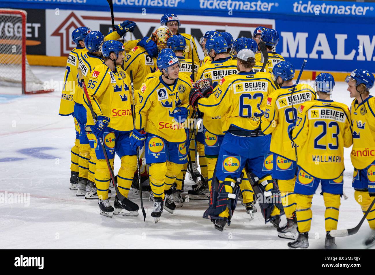 17.12.2022, Fribourg, BCF Arena, SWISS Ice Hockey Games: Finland ...
