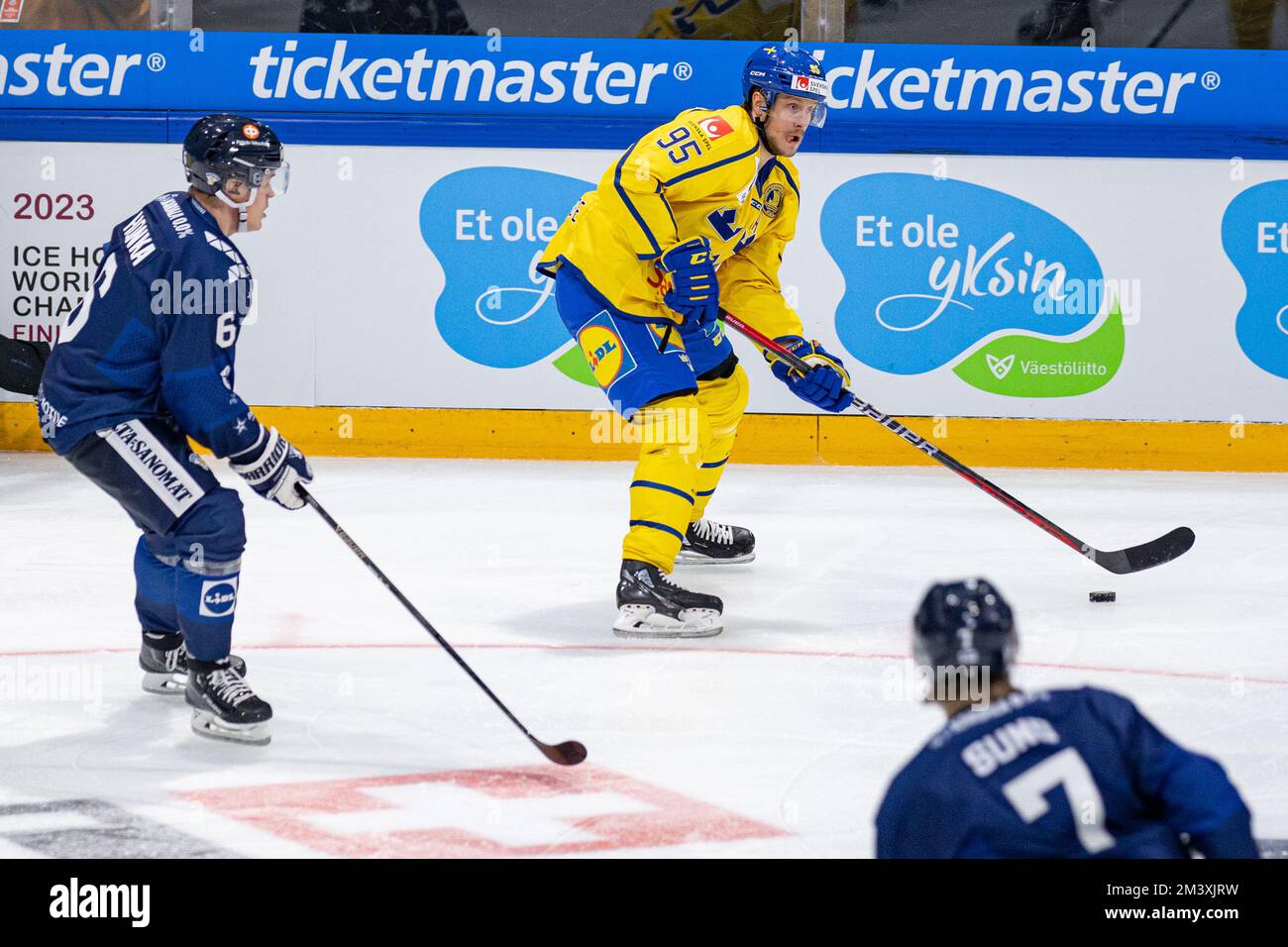 17.12.2022, Fribourg, BCF Arena, SWISS Ice Hockey Games: Finland ...