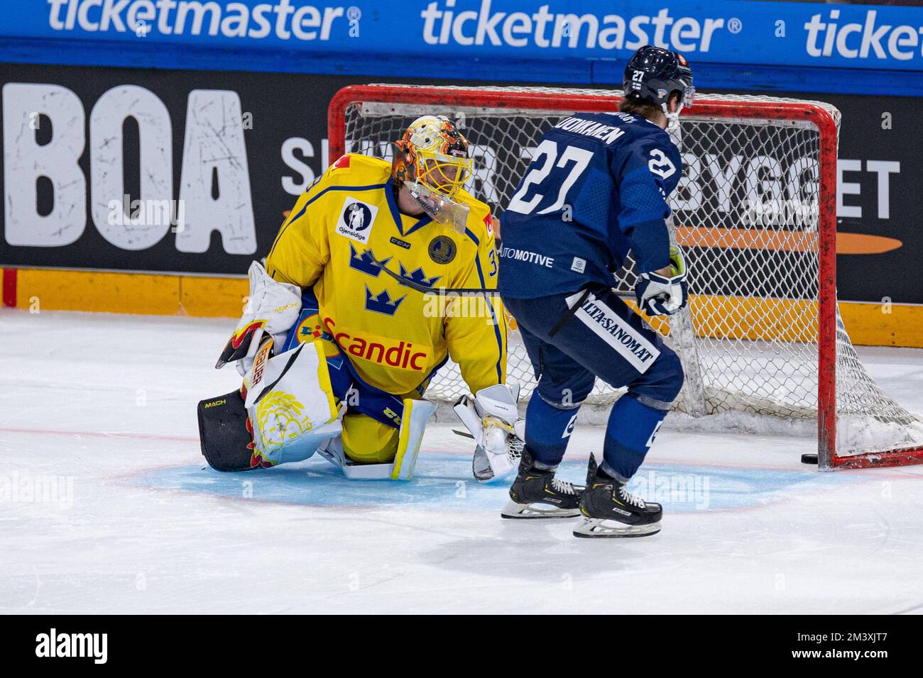 17.12.2022, Fribourg, BCF Arena, SWISS Ice Hockey Games: Finland ...