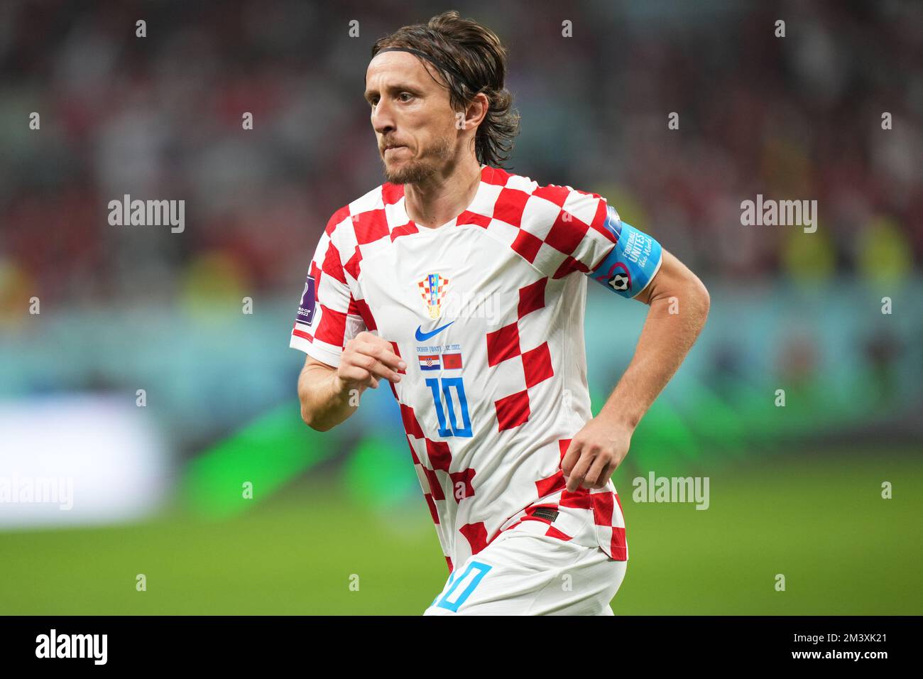 Luka Modric of Croatia during the FIFA World Cup Qatar 2022 match, Play ...
