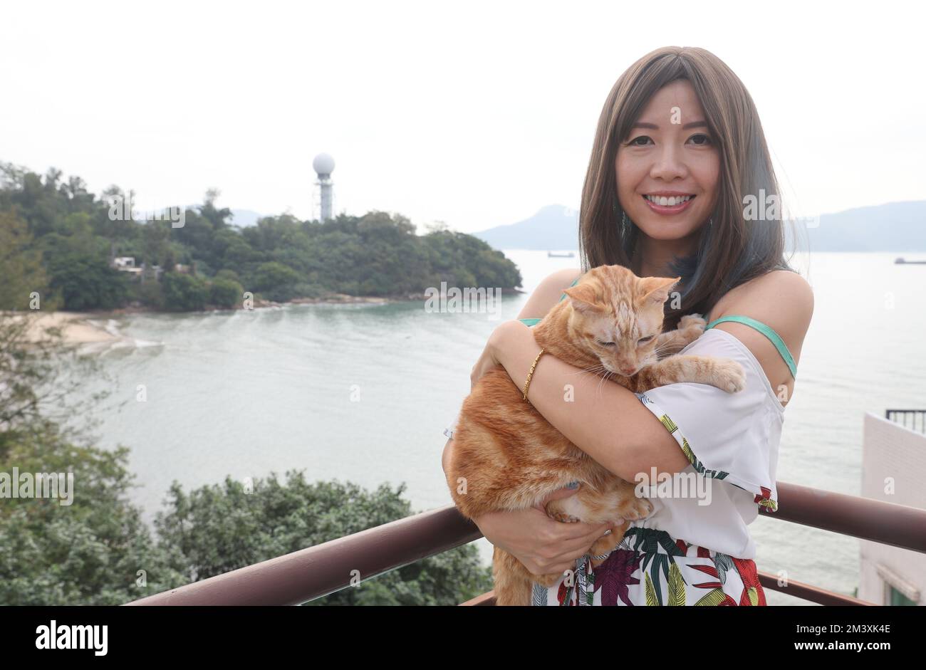 Cindy Cheng poses for a picture in Tuen Mun. 10NOV22 SCMP/ Edmond So Stock Photo - Alamy
