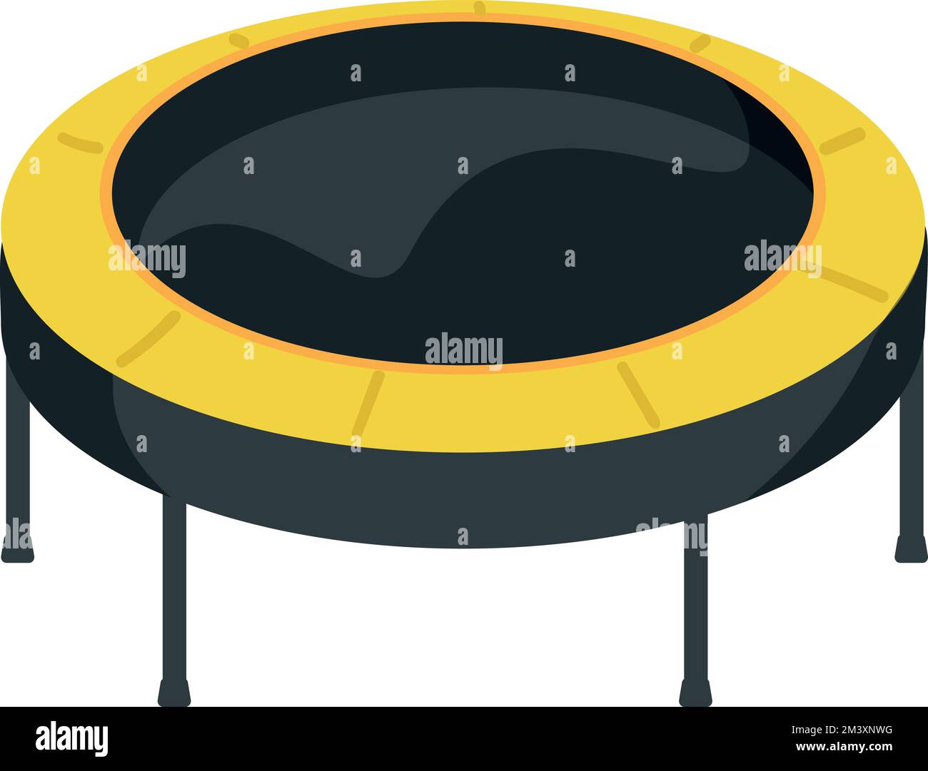 Net trampoline icon cartoon vector. Fitness playground Stock Vector ...