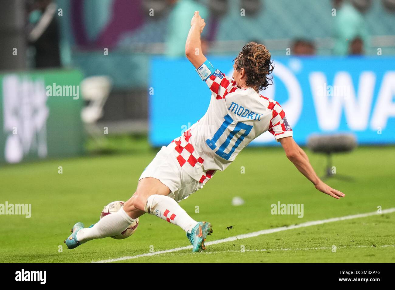 Luka Modric of Croatia during the FIFA World Cup Qatar 2022 match, Play ...