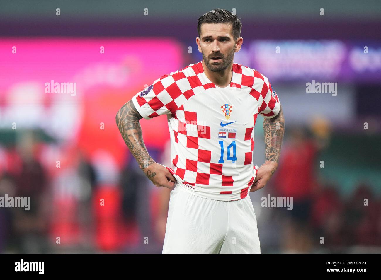 Marko Livaja of Croatia during the FIFA World Cup Qatar 2022 match ...