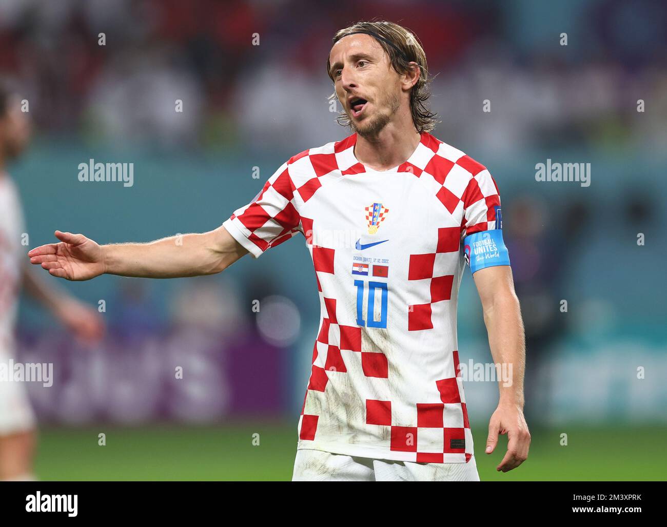 Doha, Qatar. 17th Dec, 2022. Luka Modric of Croatia during the FIFA ...
