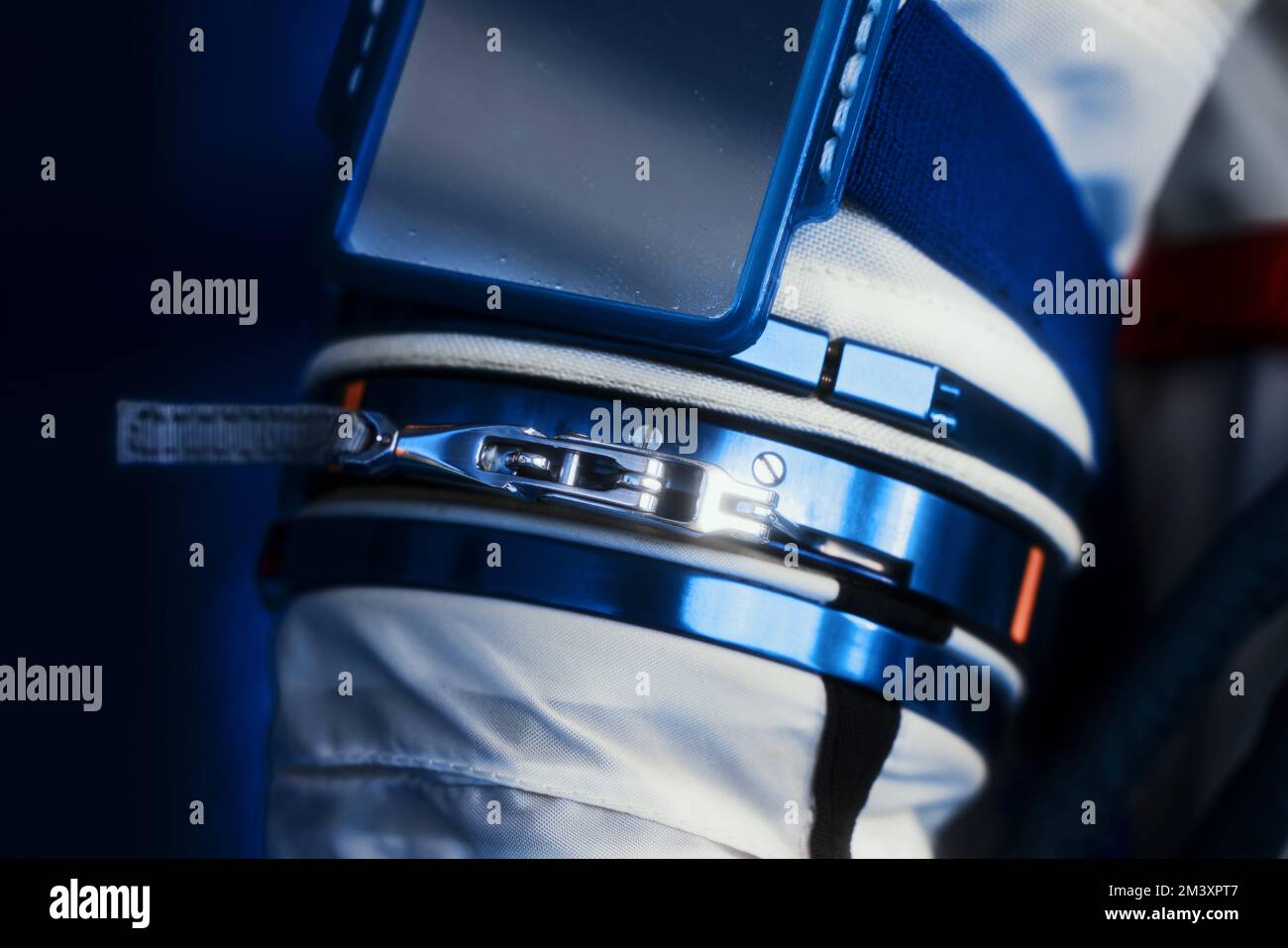 Astronaut's glove. A spacesuit for going into open space. Parts of the ...