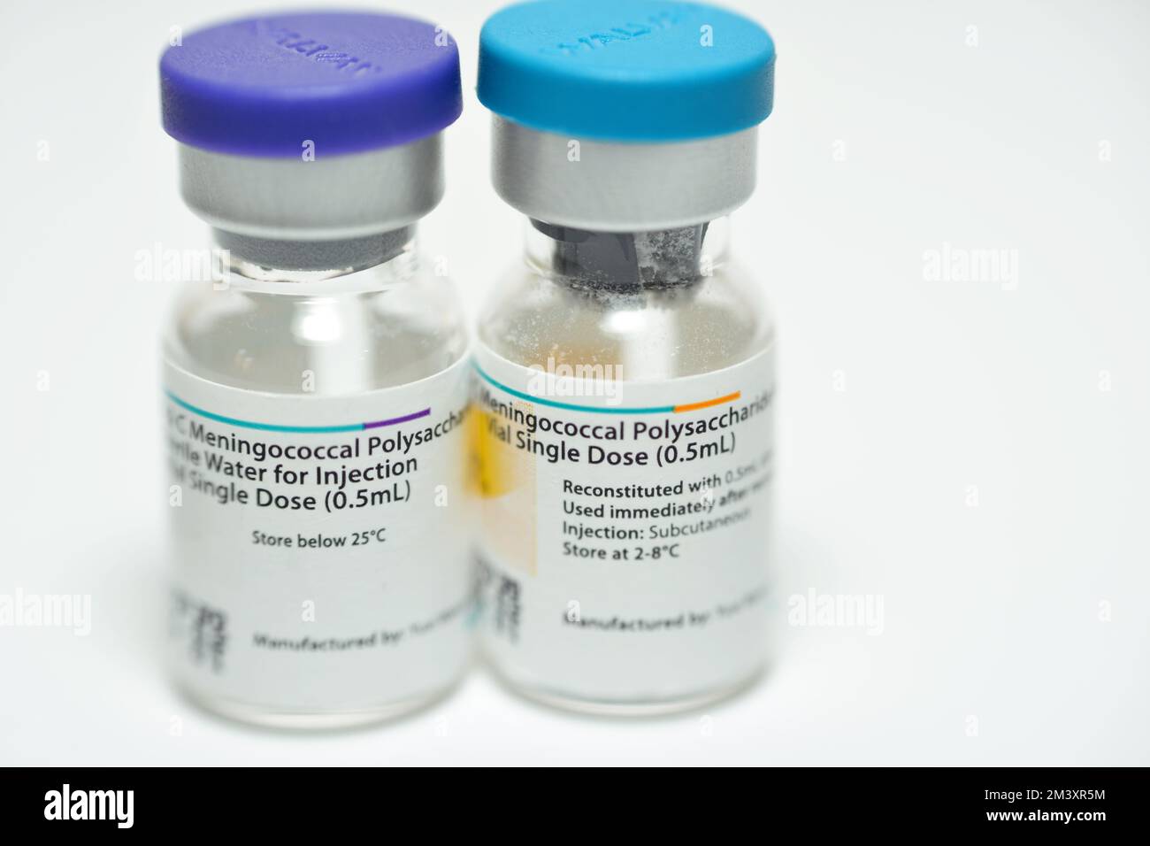 Cairo, Egypt, December 12 2022: Purified polysaccharide of Neisseria ...