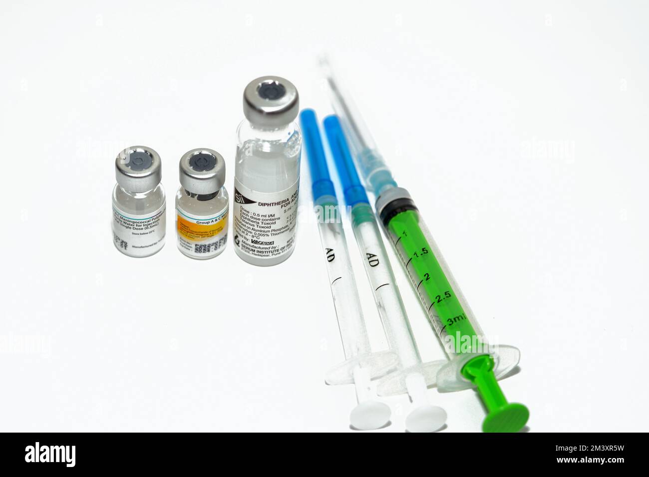 Cairo, Egypt, December 12 2022: Diphtheria and Tetanus Vaccine IM ...