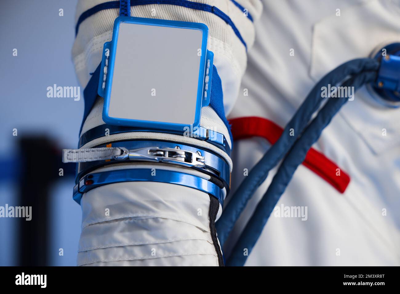 Astronaut's glove. A spacesuit for going into open space. Parts of the ...