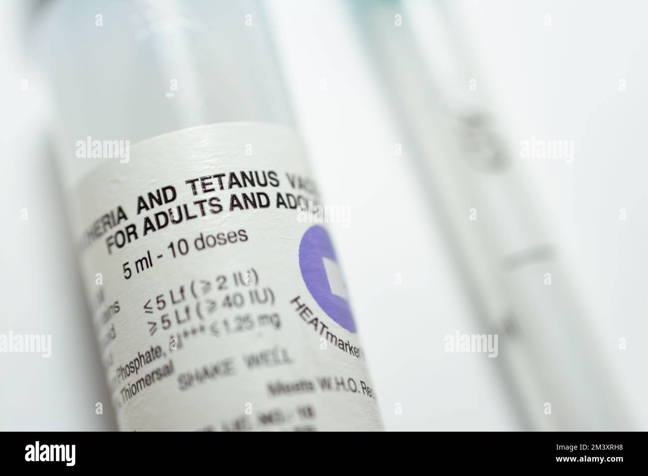 Cairo, Egypt, December 12 2022: Diphtheria Tetanus Vaccine for ...