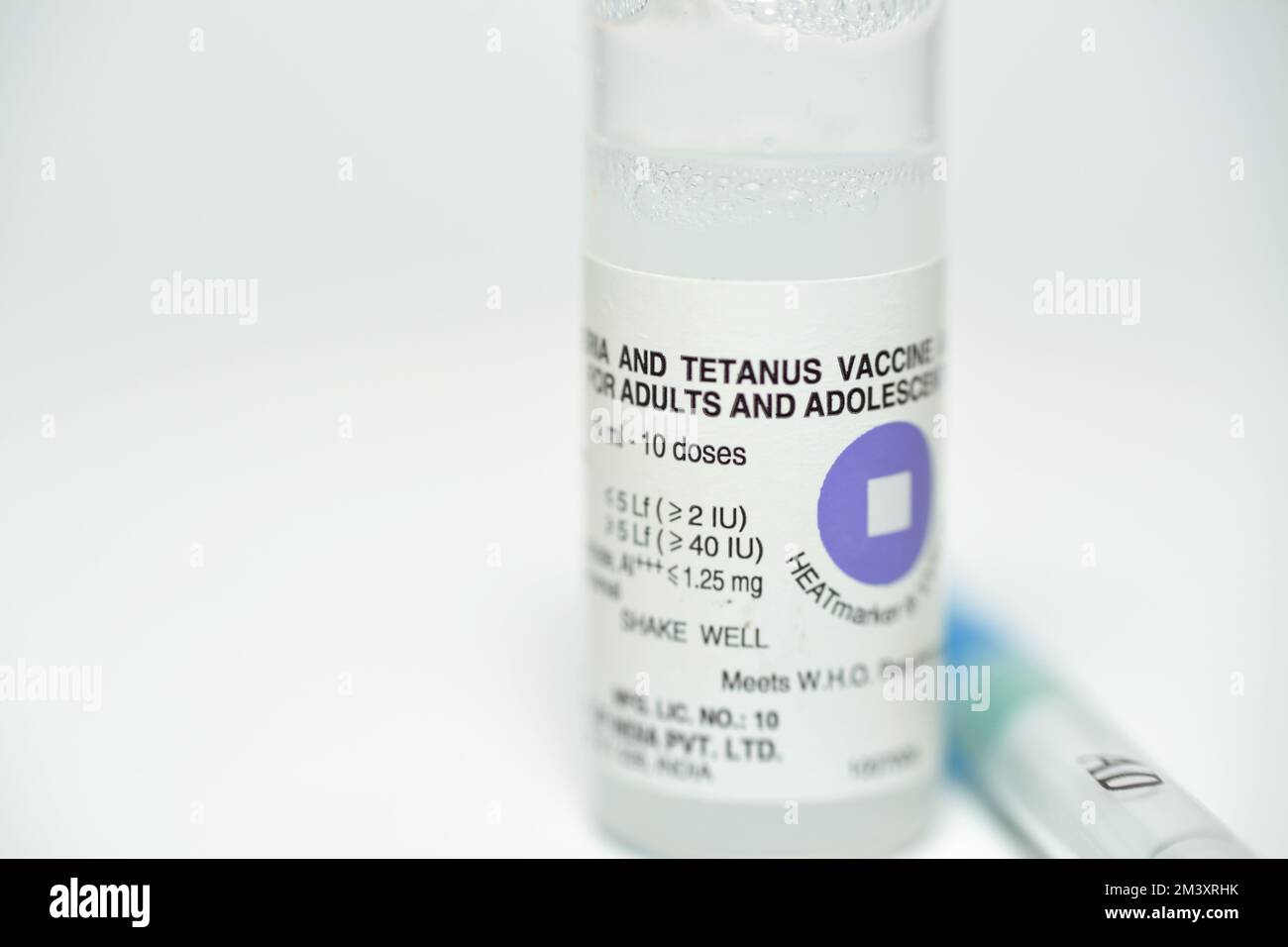 Cairo, Egypt, December 12 2022: Diphtheria Tetanus Vaccine for ...