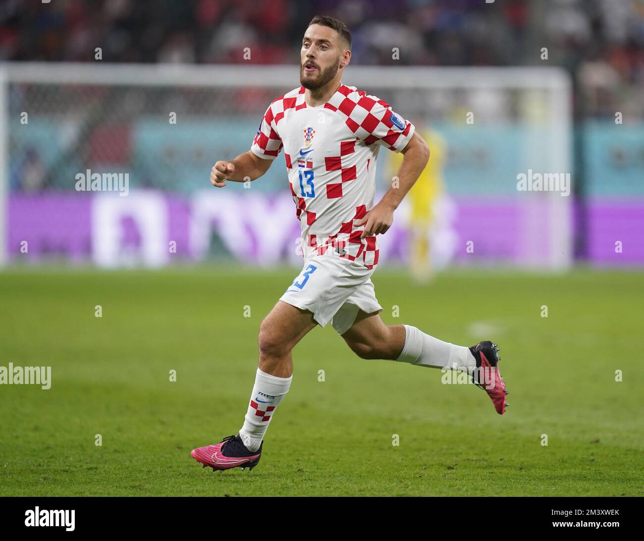 Croatia's Nikola Vlasic during the FIFA World Cup third place play-off ...