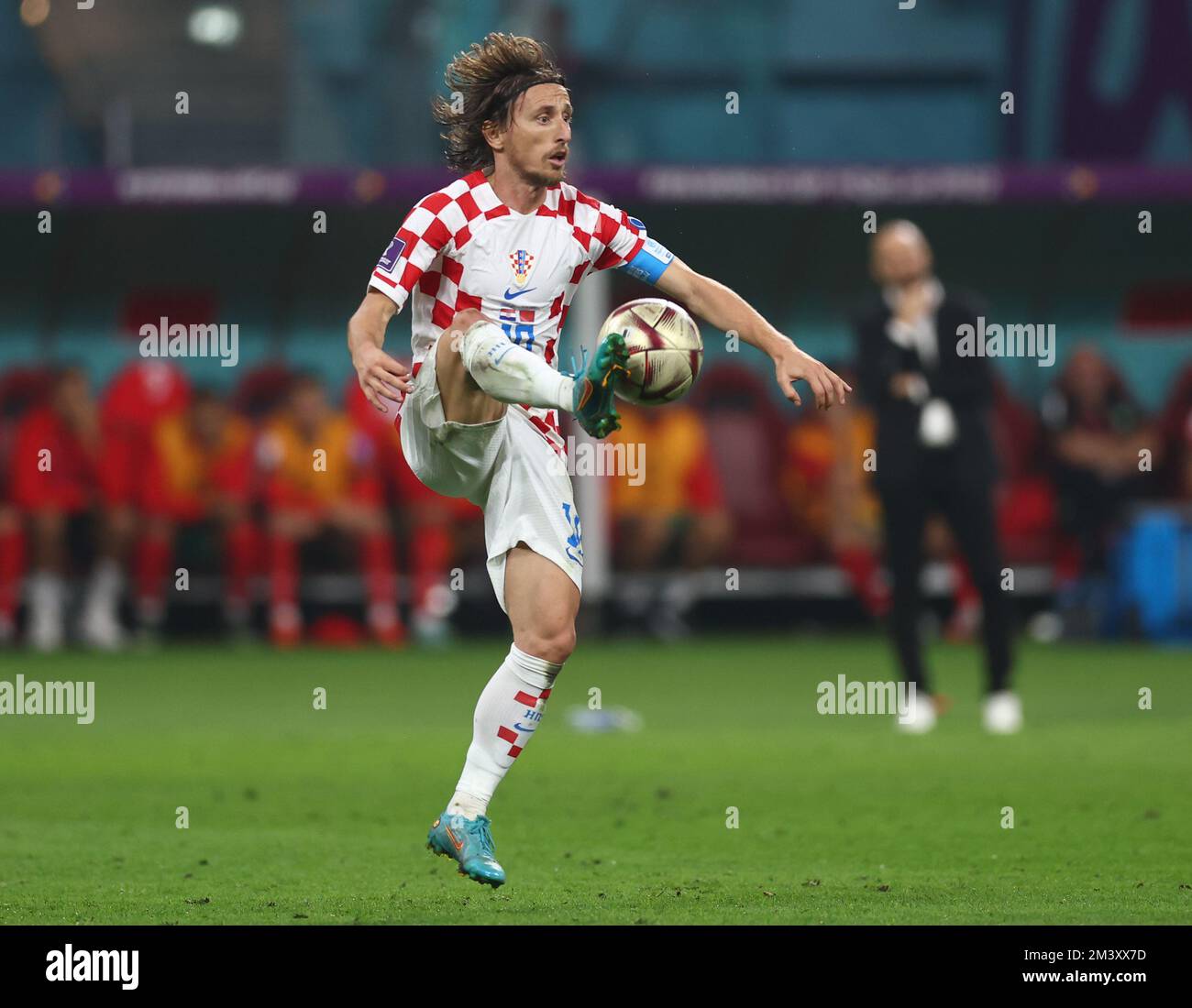 Doha, Qatar. 17th Dec, 2022. Luka Modric of Croatia during the FIFA ...