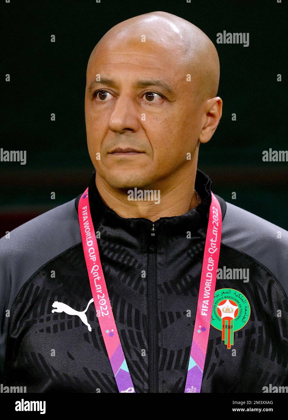 Morocco assistant manager Gharib Amzine ahead of the FIFA World Cup ...