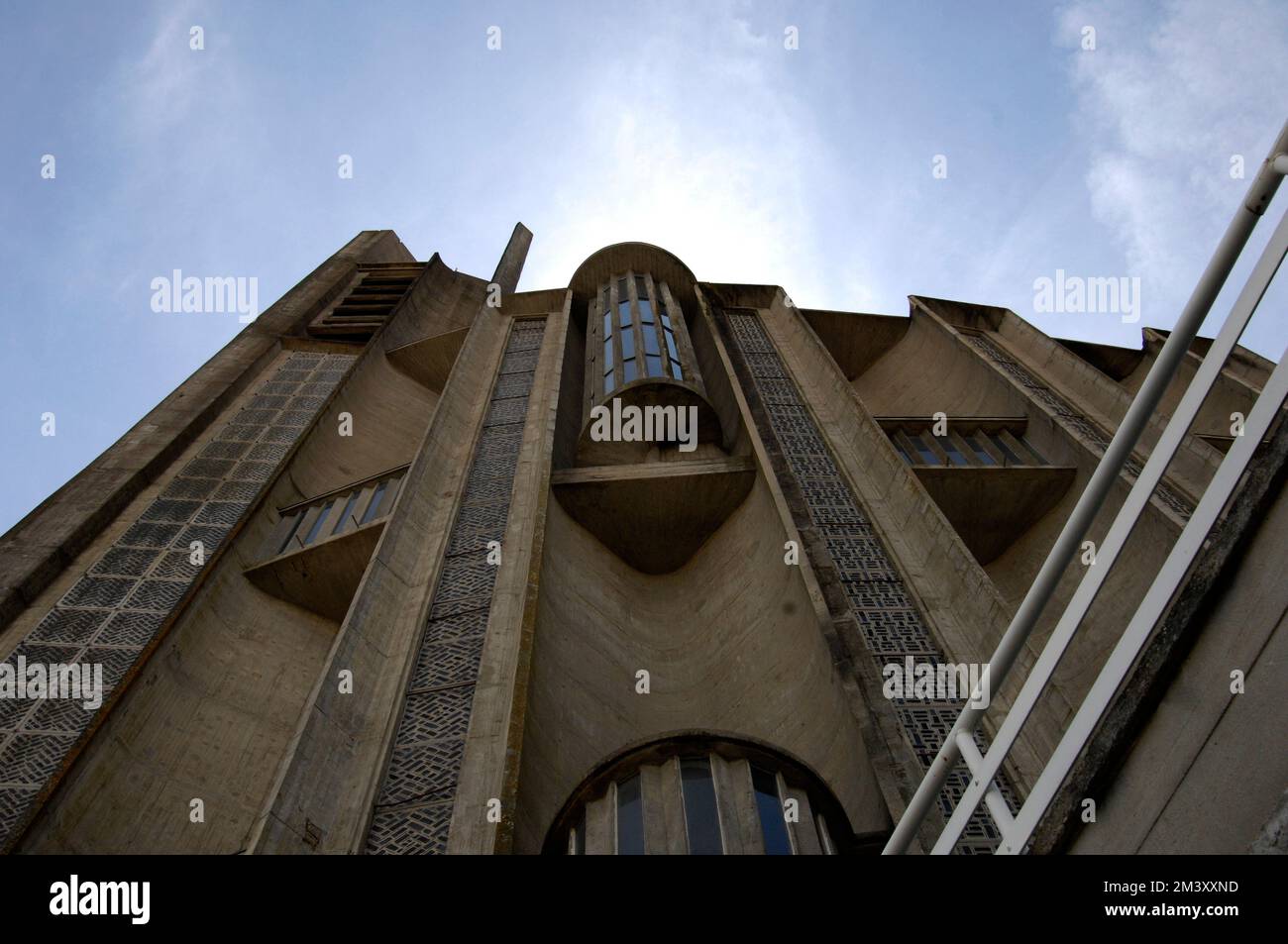MODERN ARCHITECTURE - ROYAN CATHEDRAL - CHARENTE MARITIME FRANCE ...