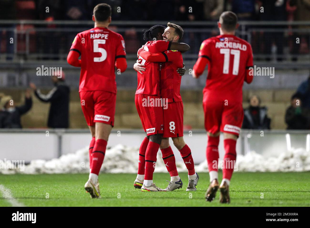 League two celebrate sutton hi-res stock photography and images - Alamy
