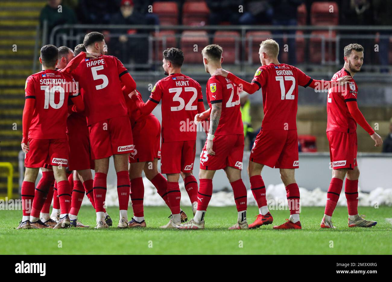 League two celebrate sutton hi-res stock photography and images - Alamy
