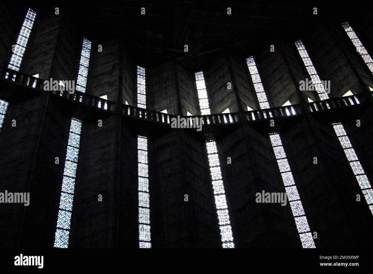 MODERN ARCHITECTURE - ROYAN CATHEDRAL - CHARENTE MARITIME FRANCE ...