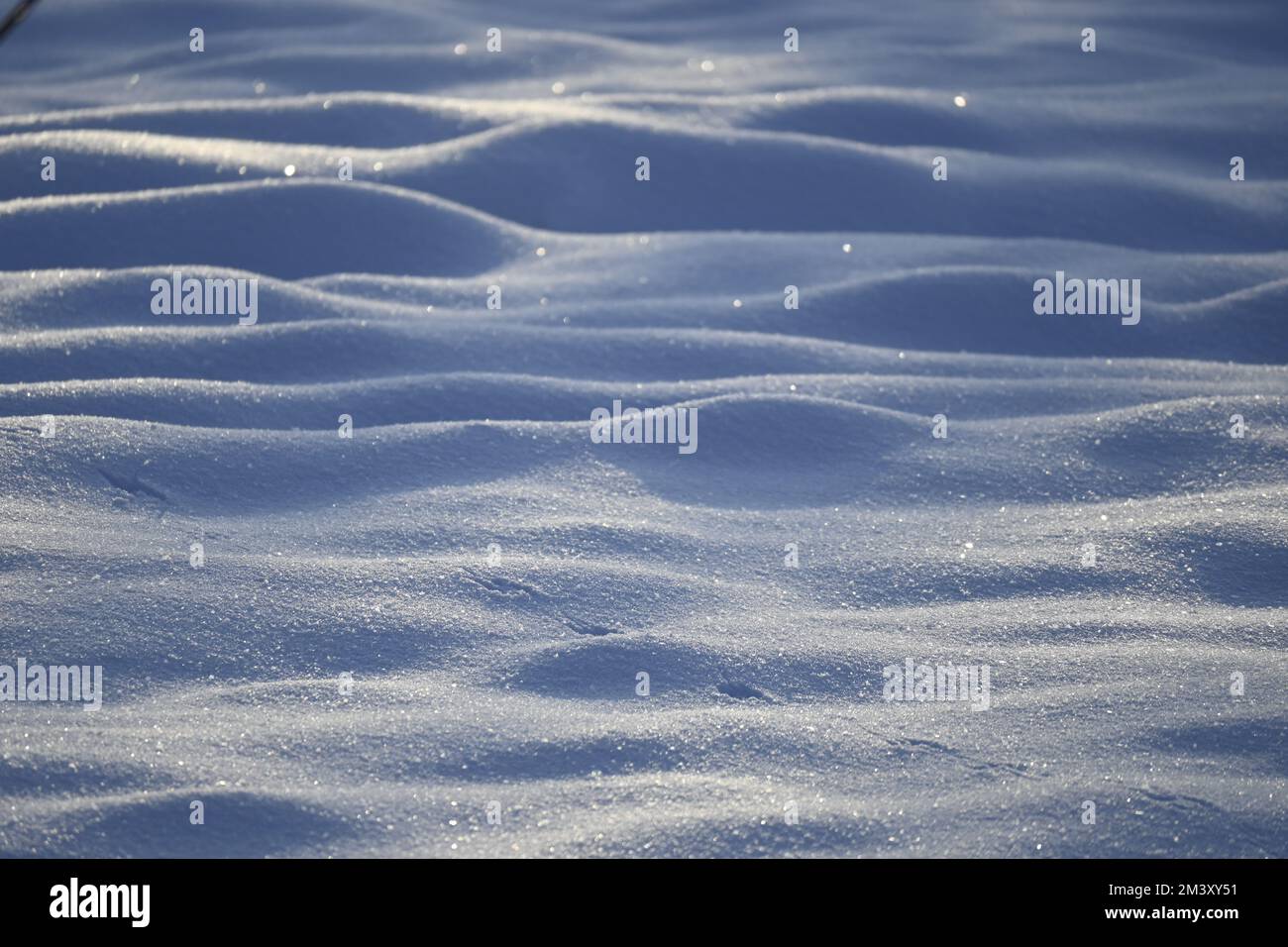 Waves of Snow Stock Photo - Alamy