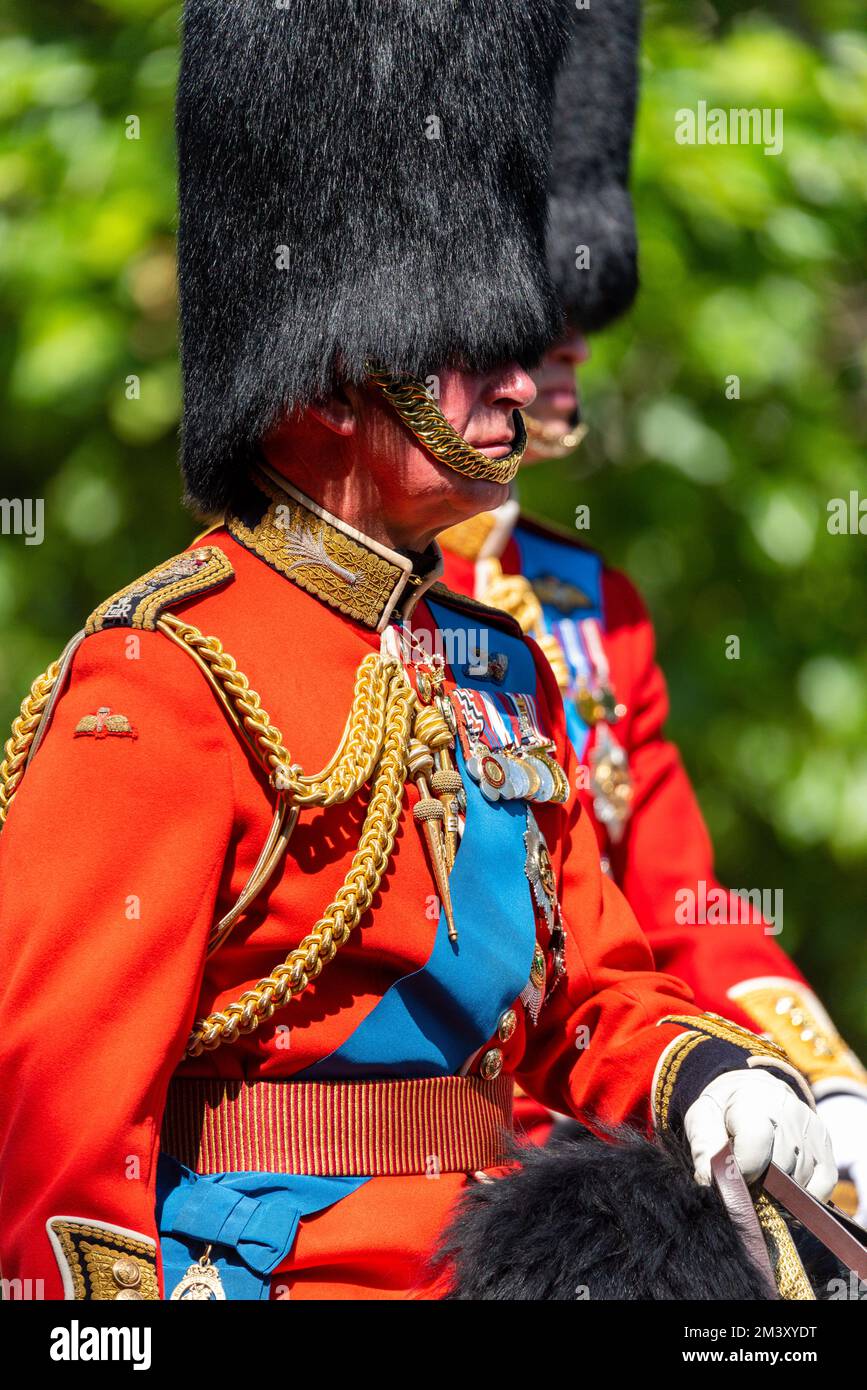 Uniform welsh guards charles hi-res stock photography and images - Alamy