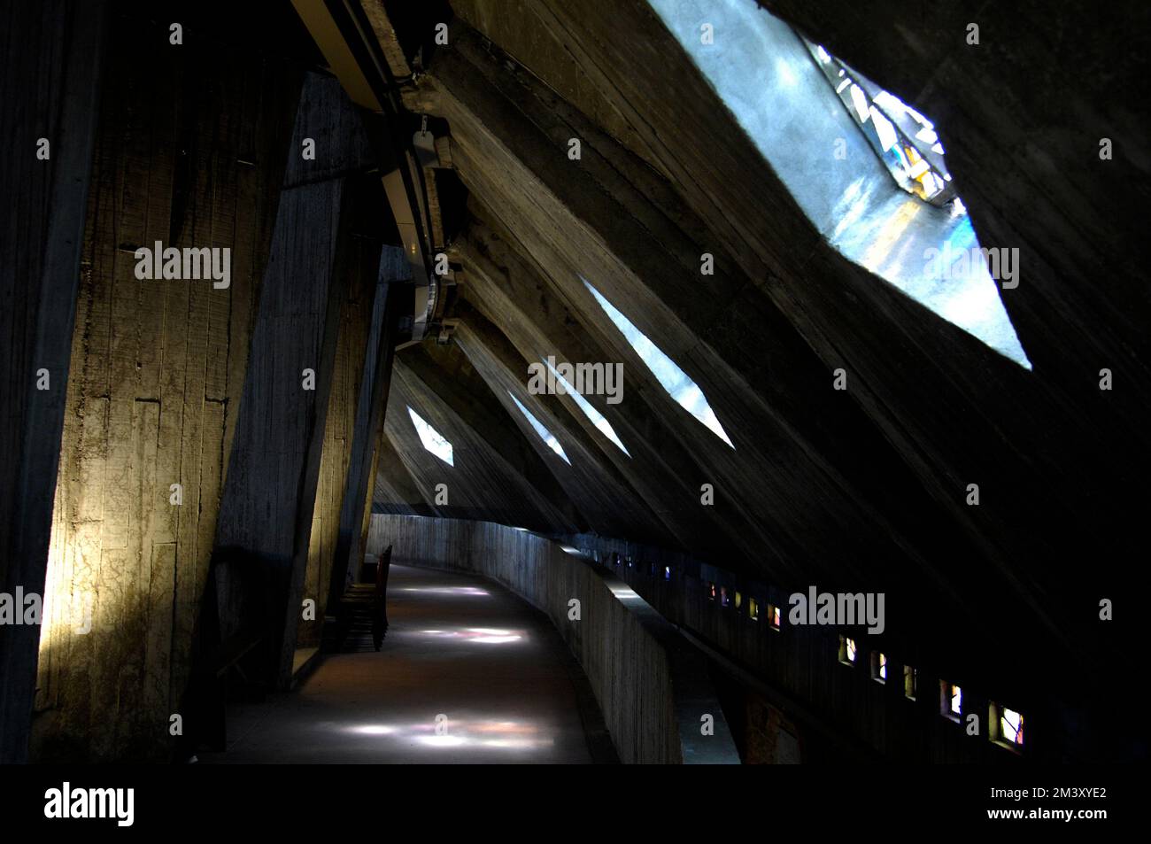 MODERN ARCHITECTURE - ROYAN CATHEDRAL - CHARENTE MARITIME FRANCE ...