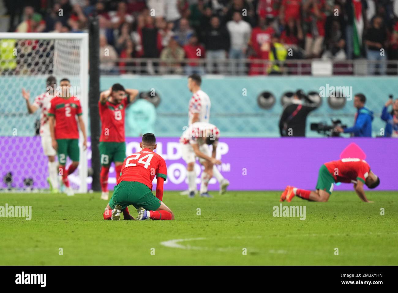 Badr Benoun of Morocco during the FIFA World Cup Qatar 2022 match, Play ...