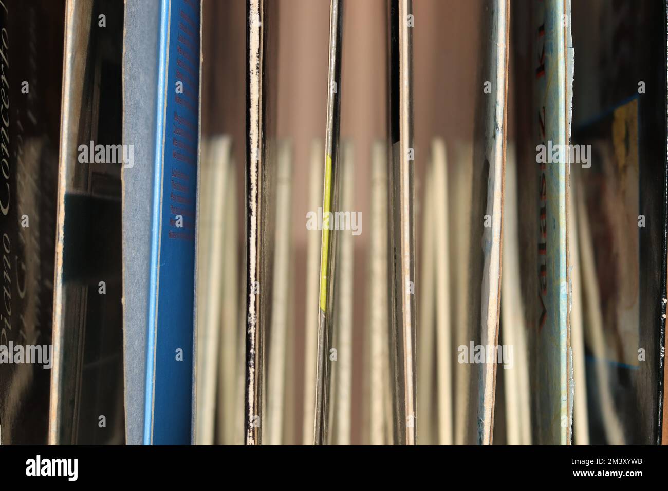 A close picture of my 1980's vinyl collection, including LPs from among ...