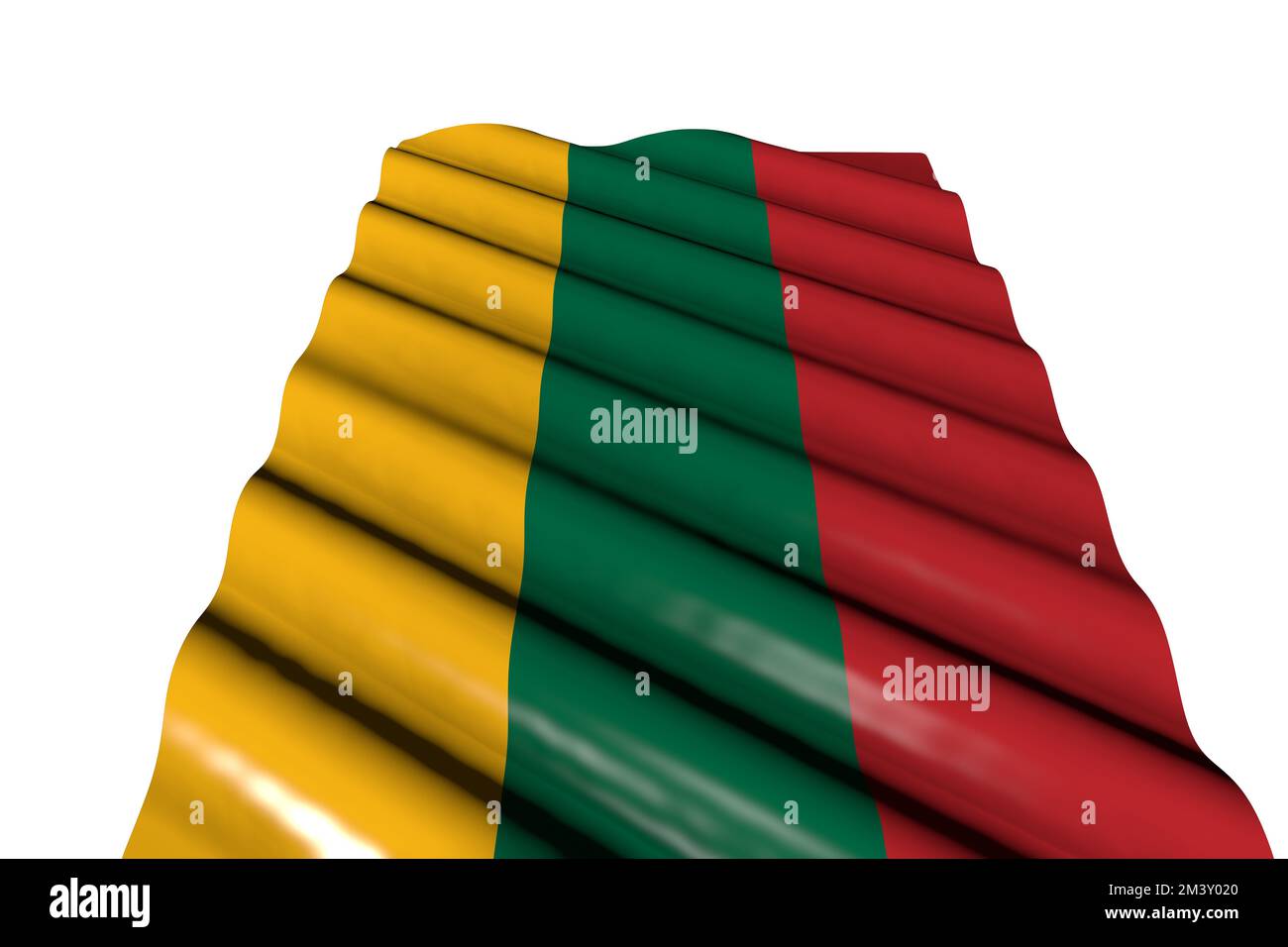 wonderful independence day flag 3d illustration - glossy flag of ...