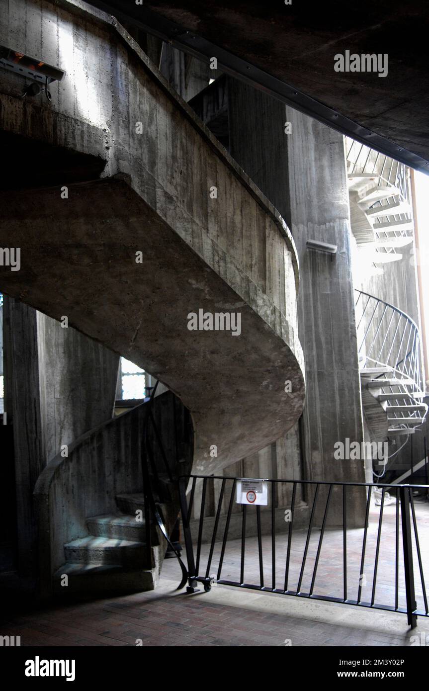MODERN ARCHITECTURE - ROYAN CATHEDRAL - CHARENTE MARITIME FRANCE ...