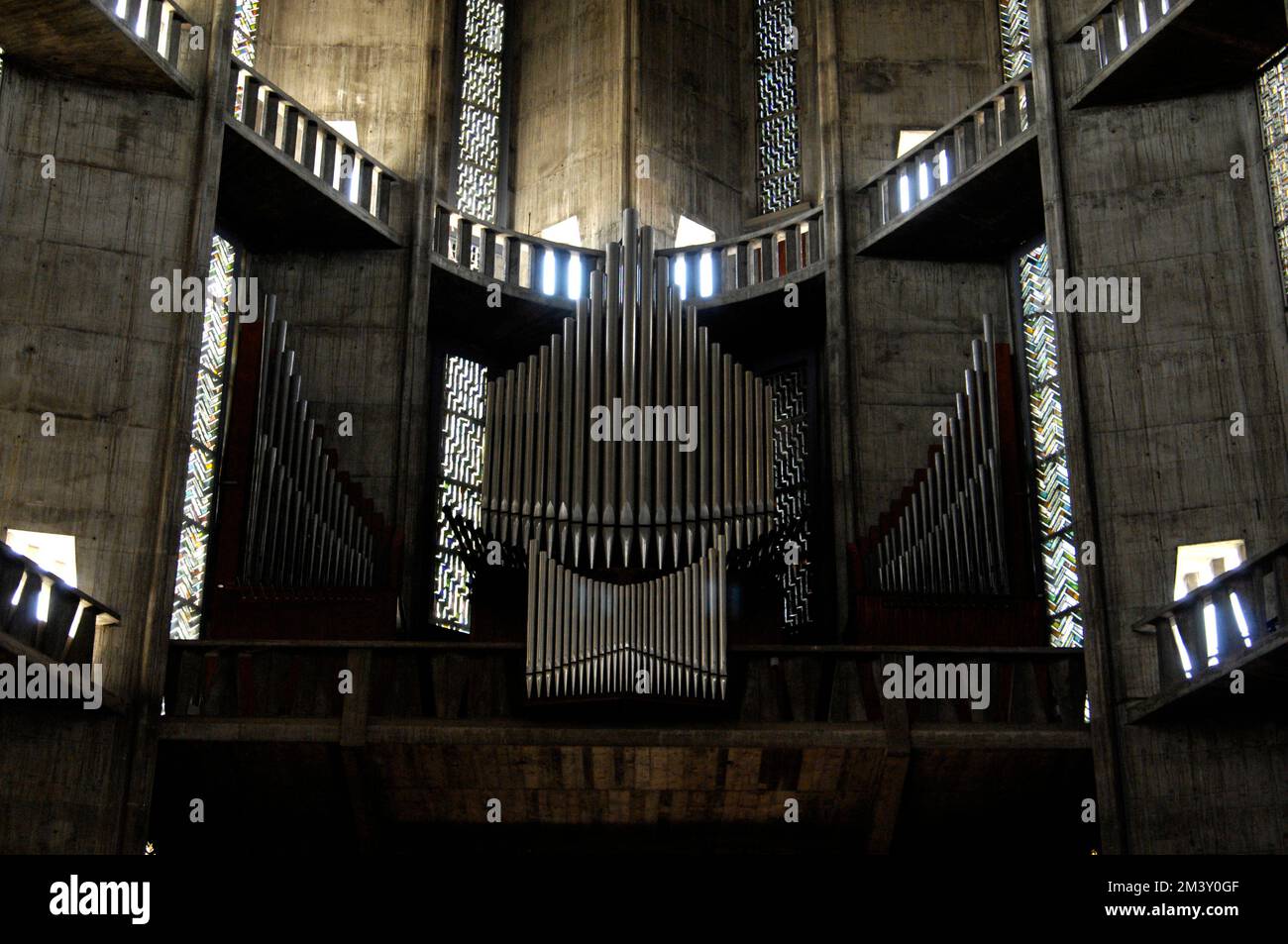 MODERN ARCHITECTURE - ROYAN CATHEDRAL - CHARENTE MARITIME FRANCE ...