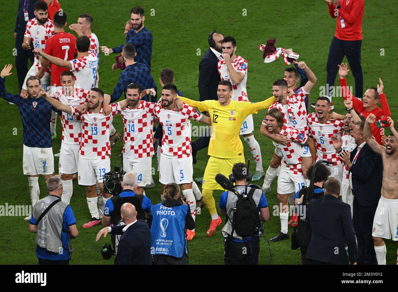 Al Rajjan, Qatar. 17th Dec, 2022. Soccer, World Cup 2022 in Qatar ...