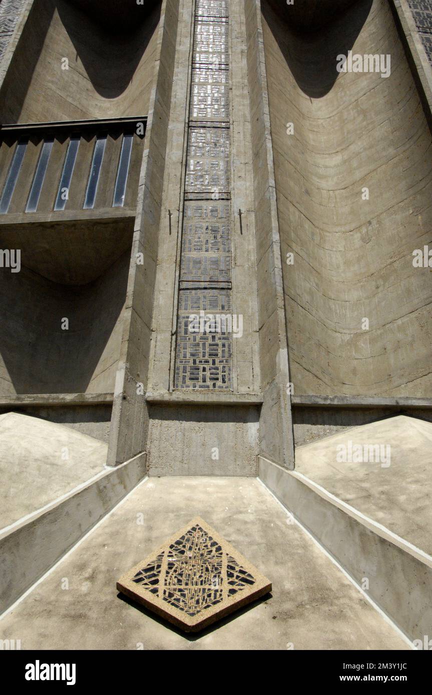 MODERN ARCHITECTURE - ROYAN CATHEDRAL - CHARENTE MARITIME FRANCE ...