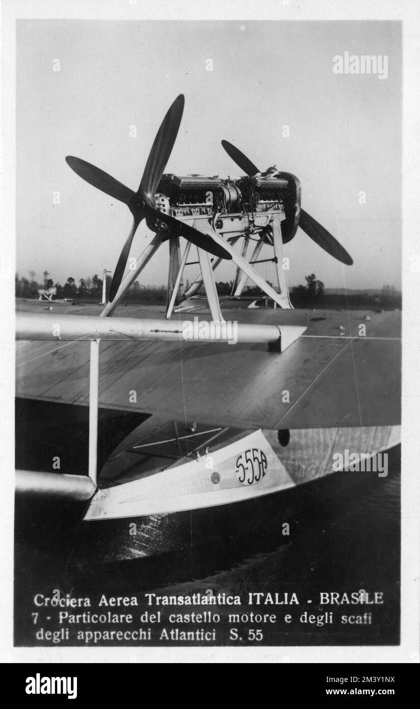 Aeroplani - Aviatori - Crociera Aerea Transatlantica Italia Brasile ...