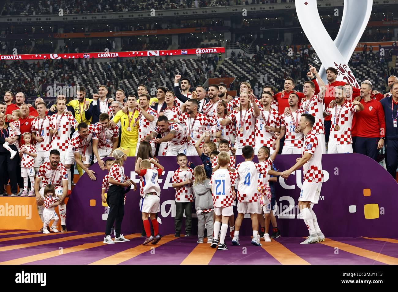 Ar-Rayyan, Qatar. 17th Dec, 2022. AR-RAYYAN - Croatia goalkeeper ...