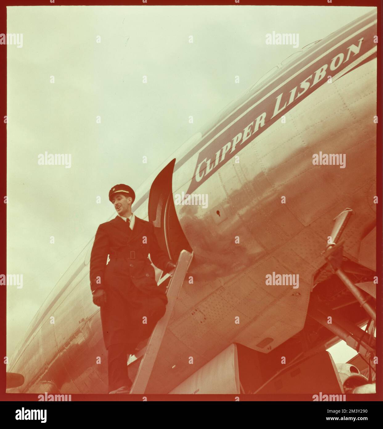 Pan Air "Clipper" plane, Toni Frissell, Antoinette Frissell Bacon ...